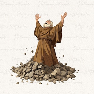 Job Biblical Characters, Clipart Budle, Bible Character, Transparent ...