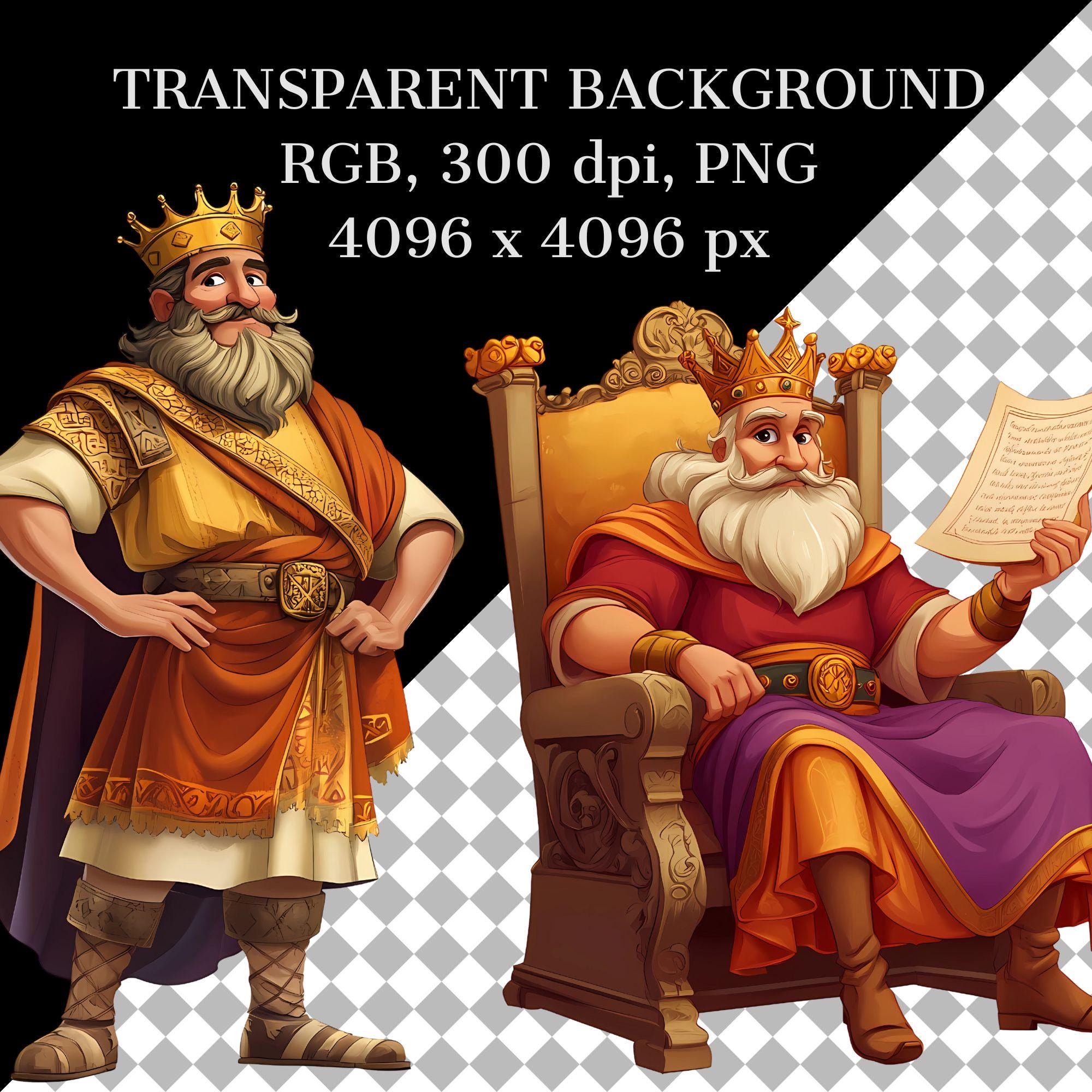 7 Solomon Biblical Characters, Bible Study, Transparent Background ...