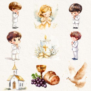 Boy First Communion PNG, Primera Comunion, Digital Download for ...