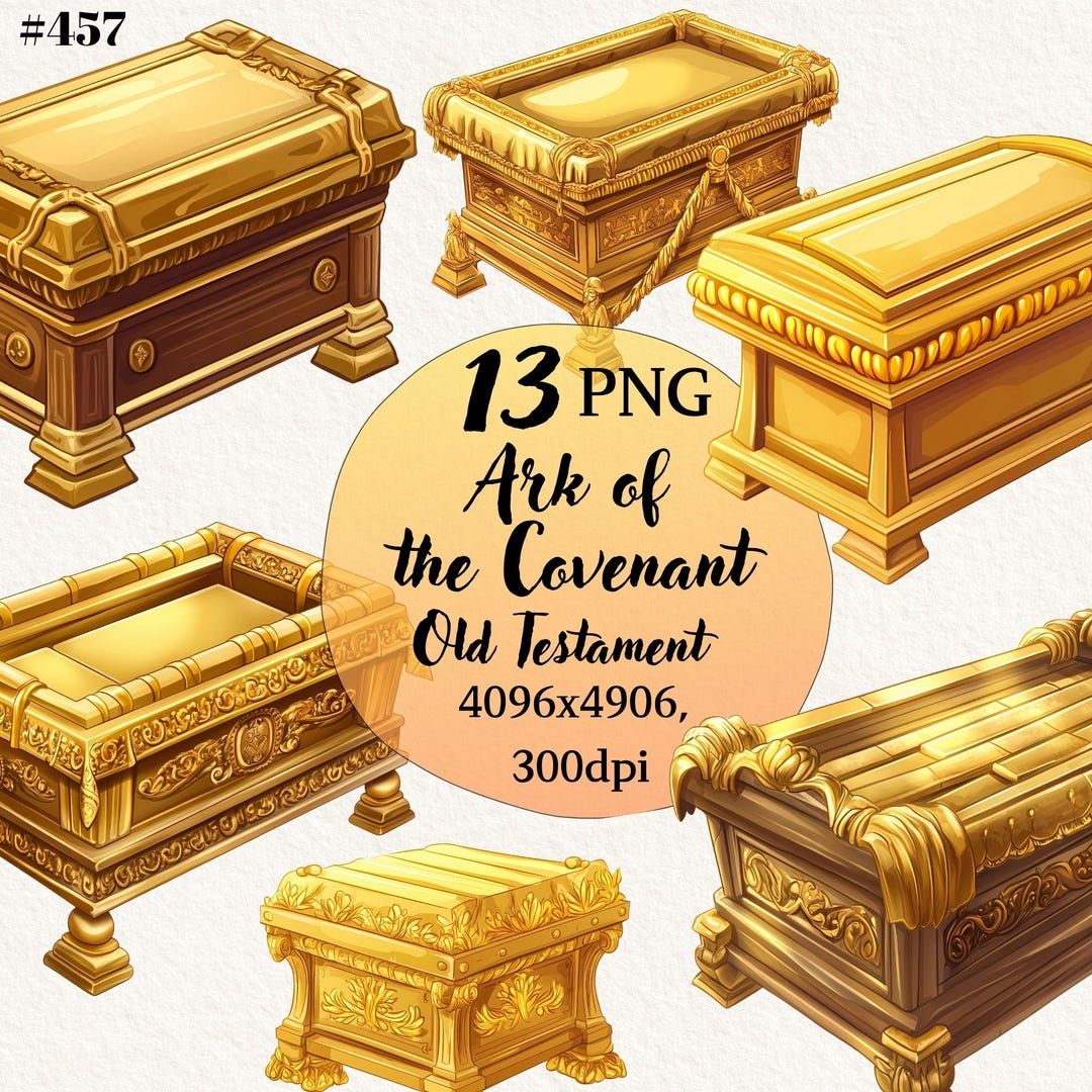 13 Old Testament the Ark of the Covenant Cliparts, Transparent ...