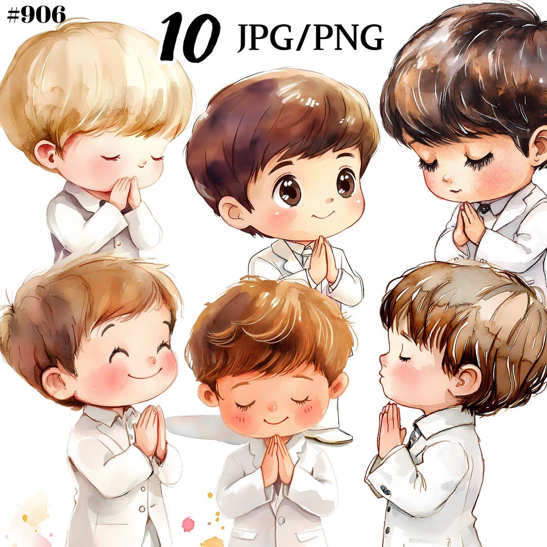 Boy First Communion PNG, Primera Comunion, Perfect for Catholic ...