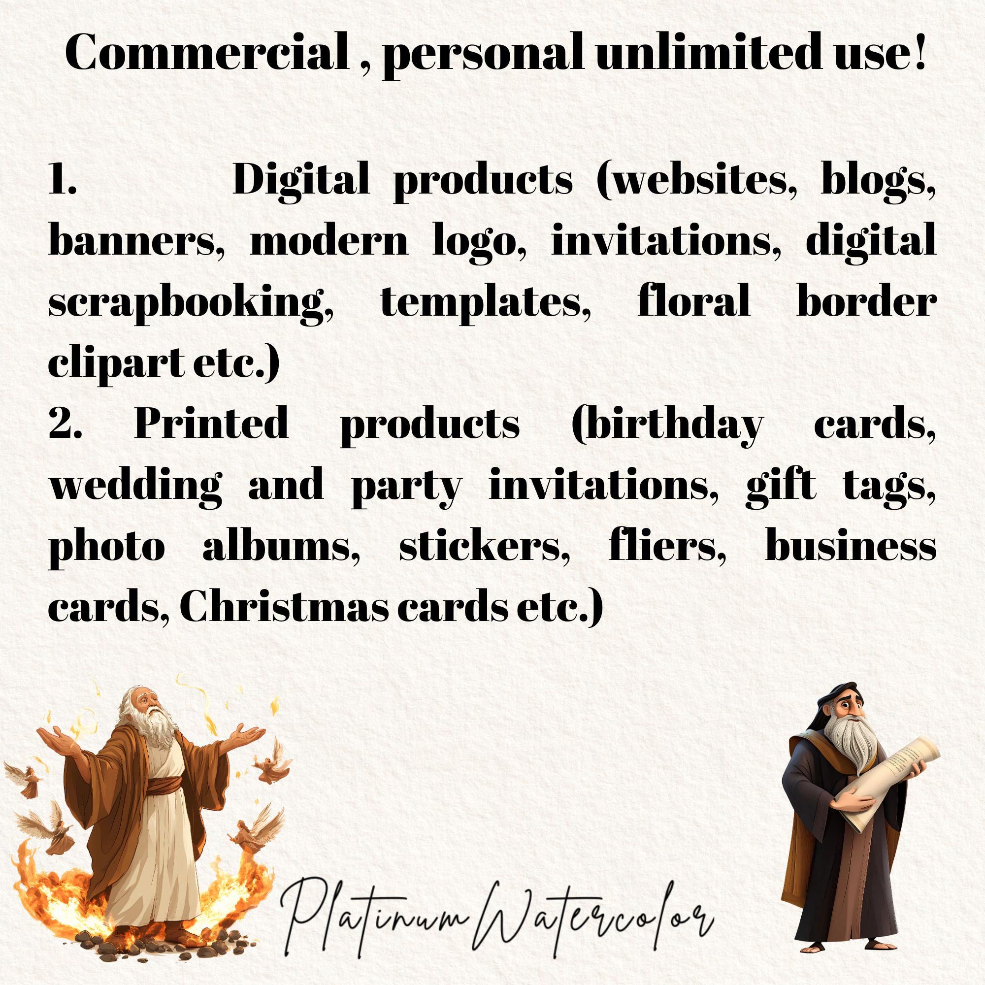 5 Isaiah Biblical Characters Clipart, Bible Study, Transparent ...