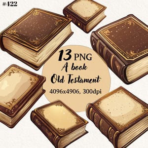 A Book Old Testament, Book Bible Clipart, Book Bible Png, Transparent ...
