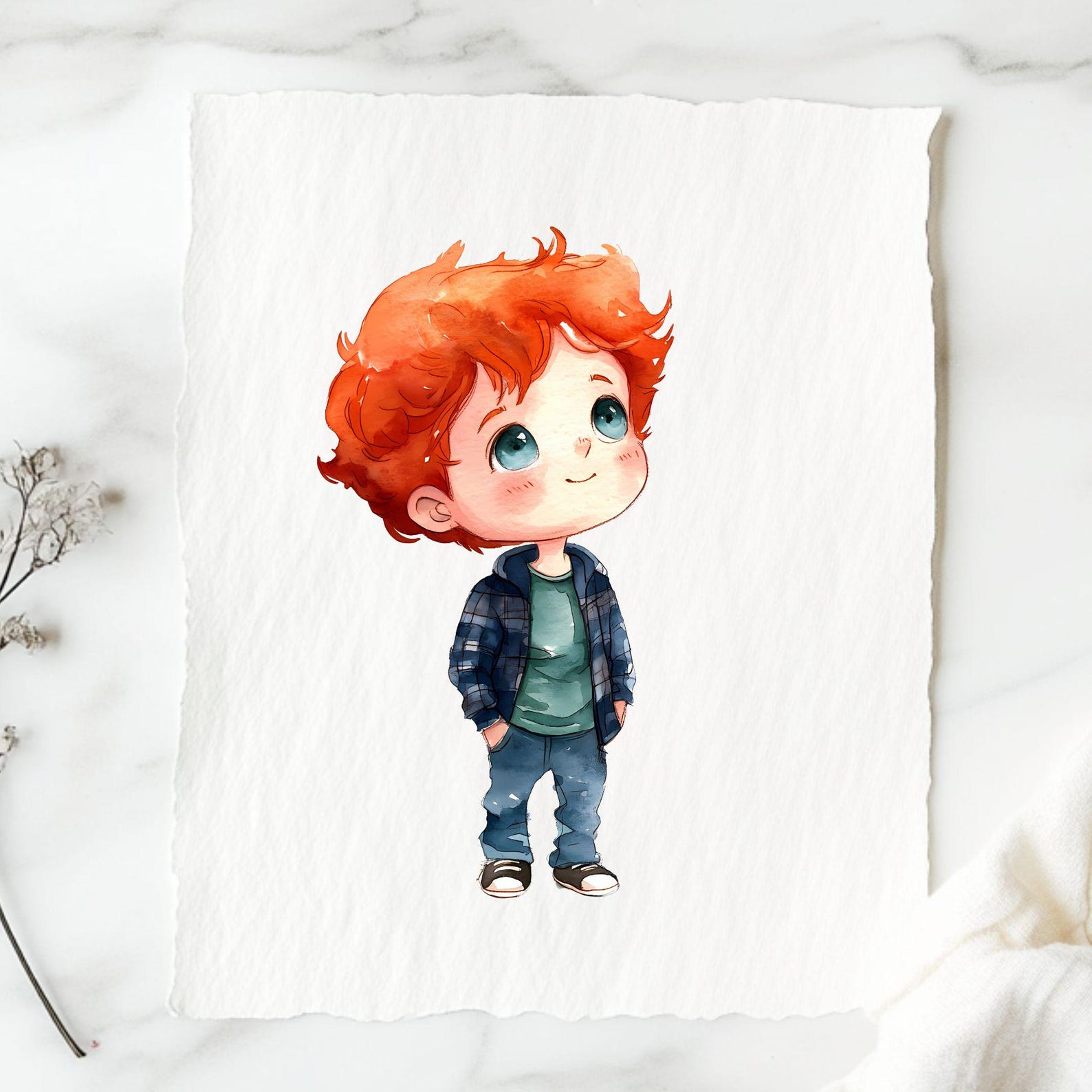 Watercolor Boys Clipart Bundle - Perfect for DIY Projects - Etsy