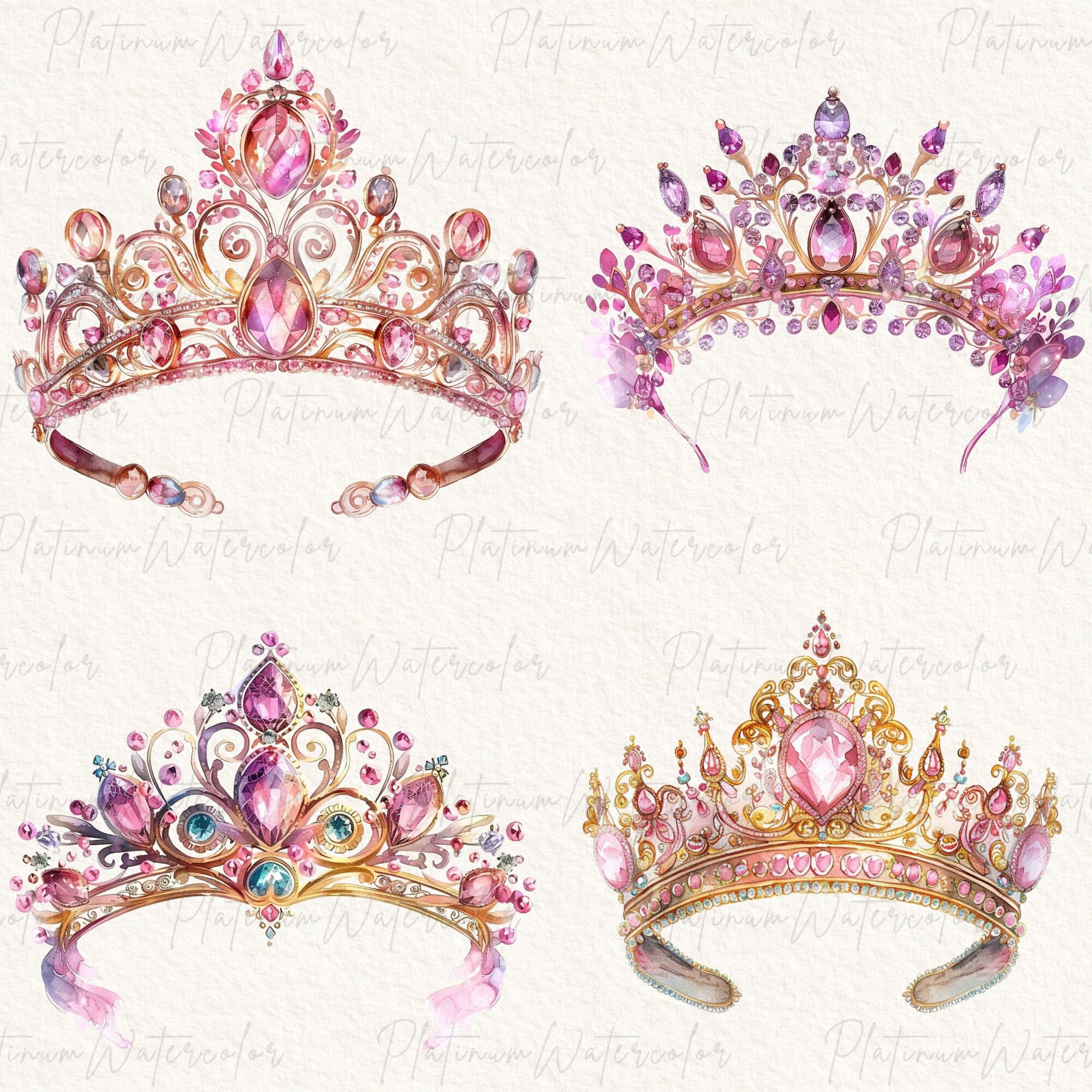 Crown Princess Clipart,fairy Tale Princess,royal Crown Graphics, Tiara ...