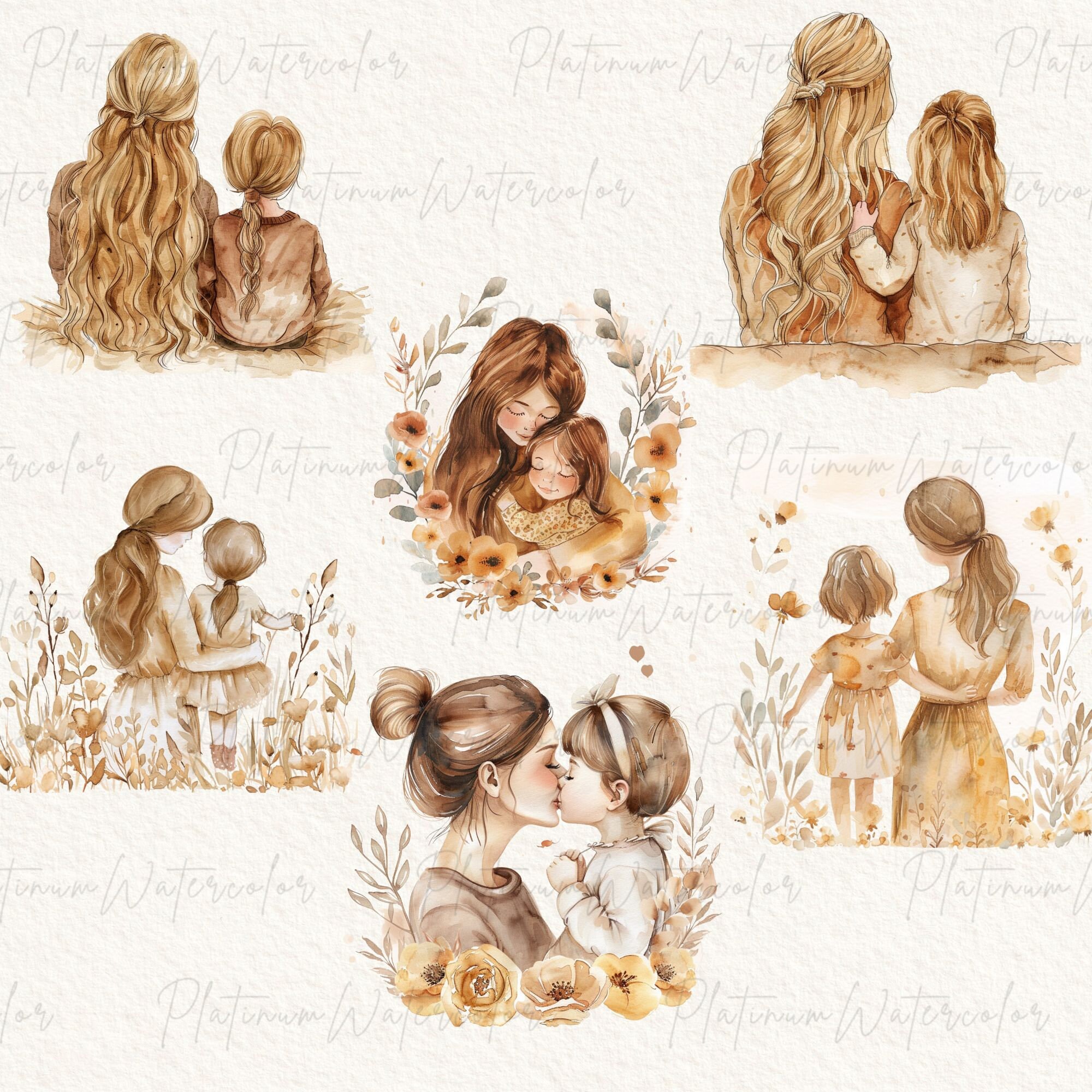 Mothers Day Clipart, Mothers Day Png, Family Clipart, Transparent ...