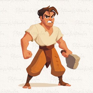 Cain Biblical Characters, Christian Clipart, Bible Study, Transparent ...