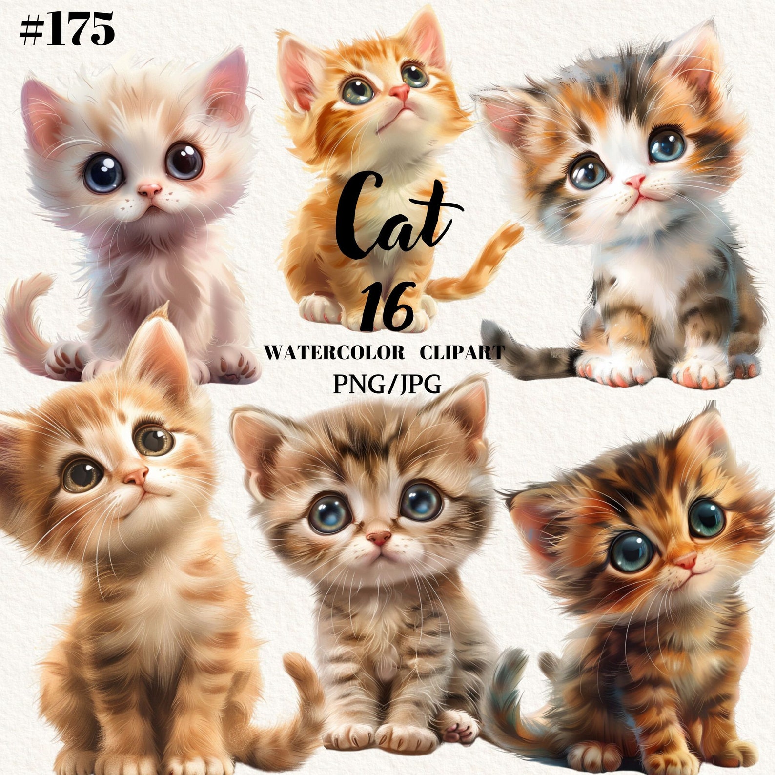 Kitty Digital Clipart Png, Pet Clipart, Cat Lover Png, Animal Clipart ...