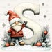 Santa Claus Letters Png, Christmas Letters, Alphabet Clipart, Alphabet ...