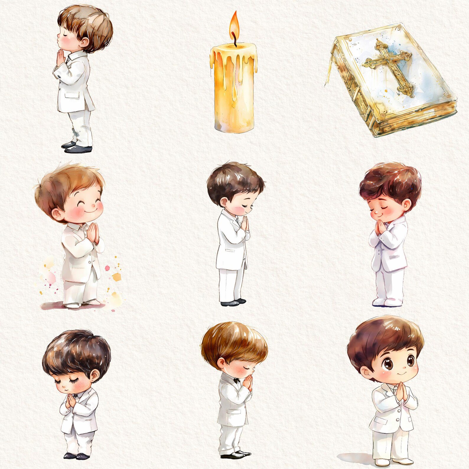 Boy First Communion PNG, Primera Comunion, Digital Download for ...