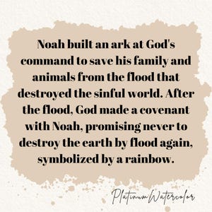 Noe Biblical Character, Bible Study, Bible for Children Png ...