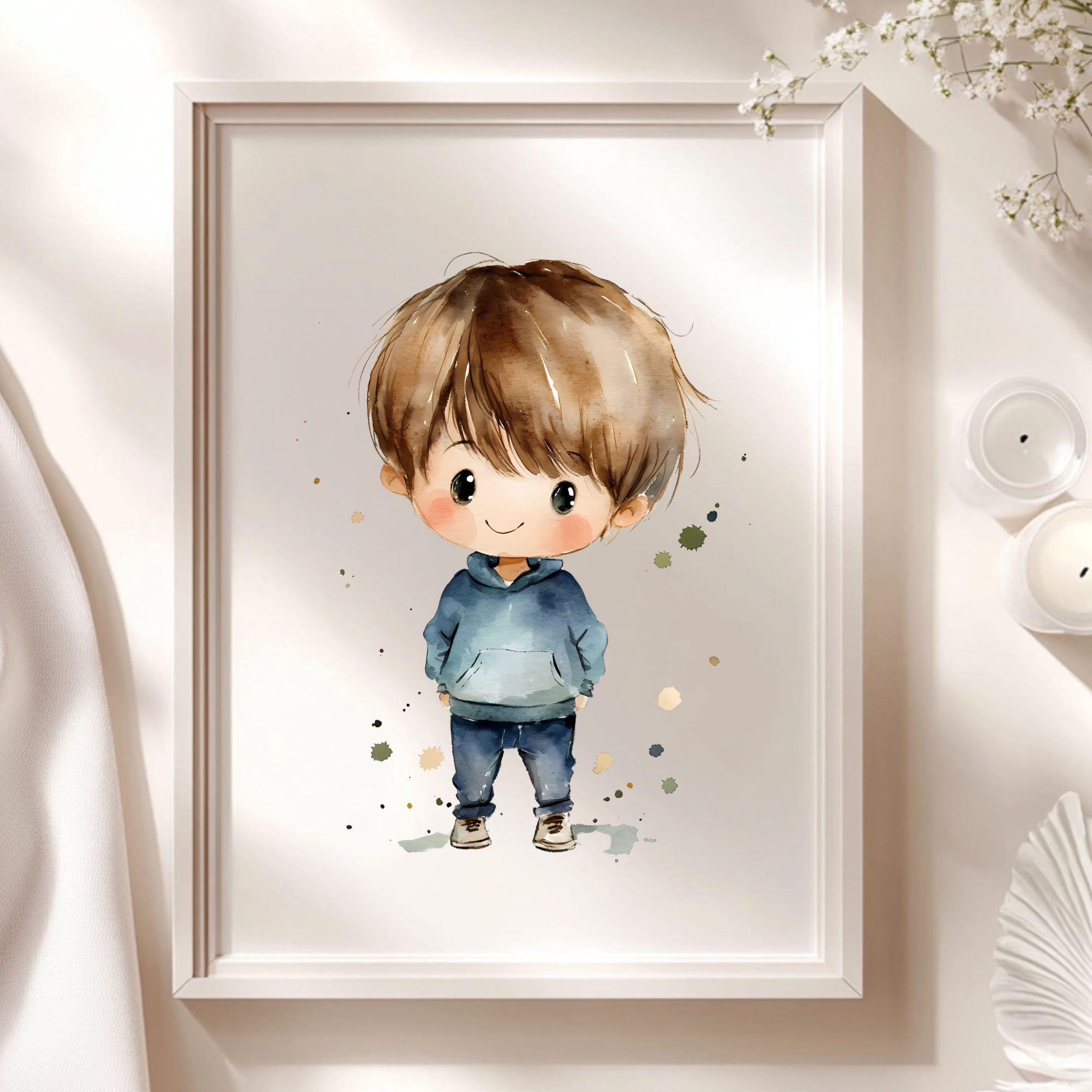 Watercolor Boys Clipart Bundle - Perfect for DIY Projects - Etsy