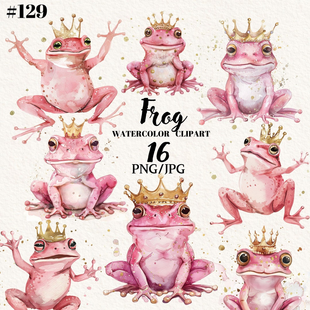 Frog Prince Clipart, Fairytale Characters, Fantasy Png, Frog Art ...