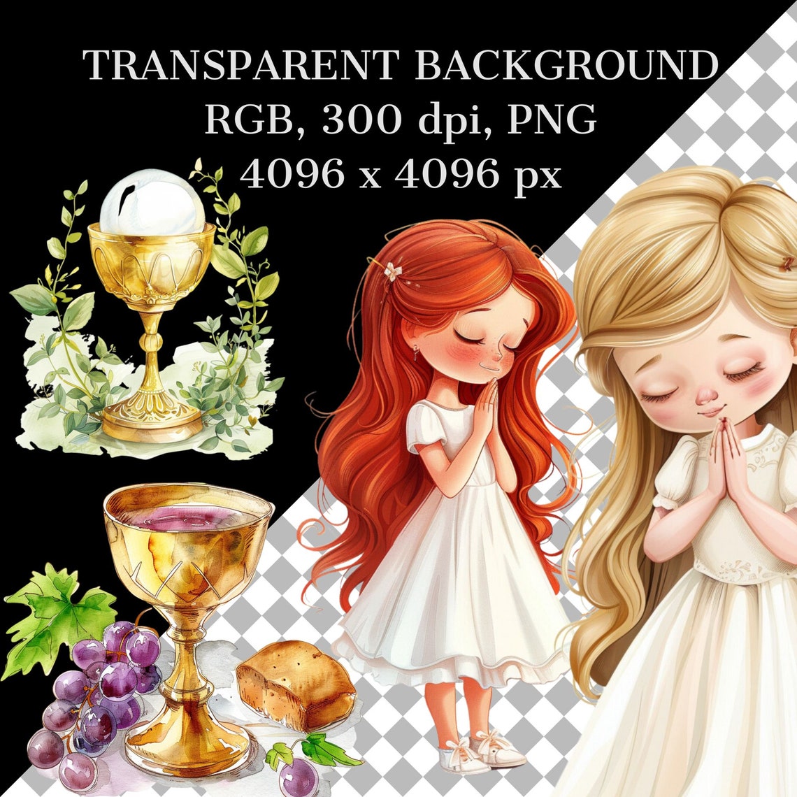 Christian Clipart, 1st Communion, Communion Images, Communion Png ...
