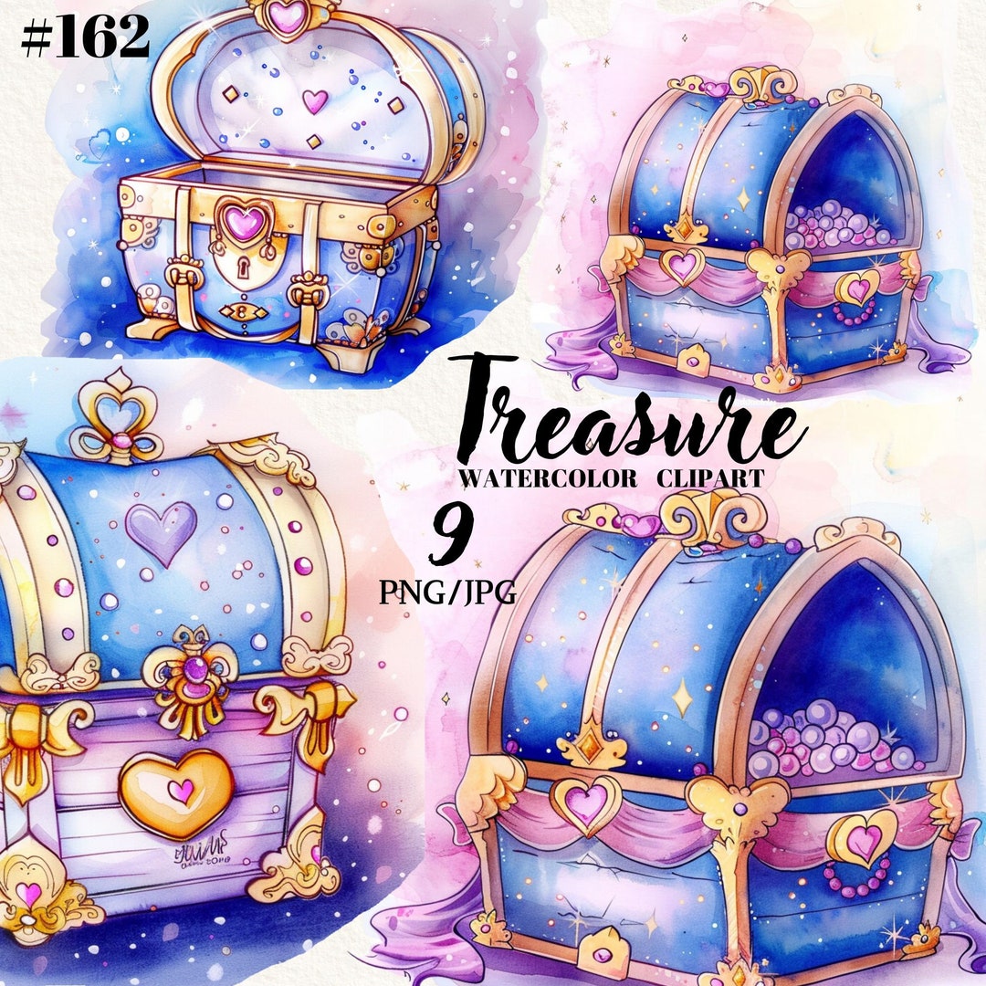 Fairy Tale Treasure, Clipart Bundle, Treasure Graphics Png, Transparent ...