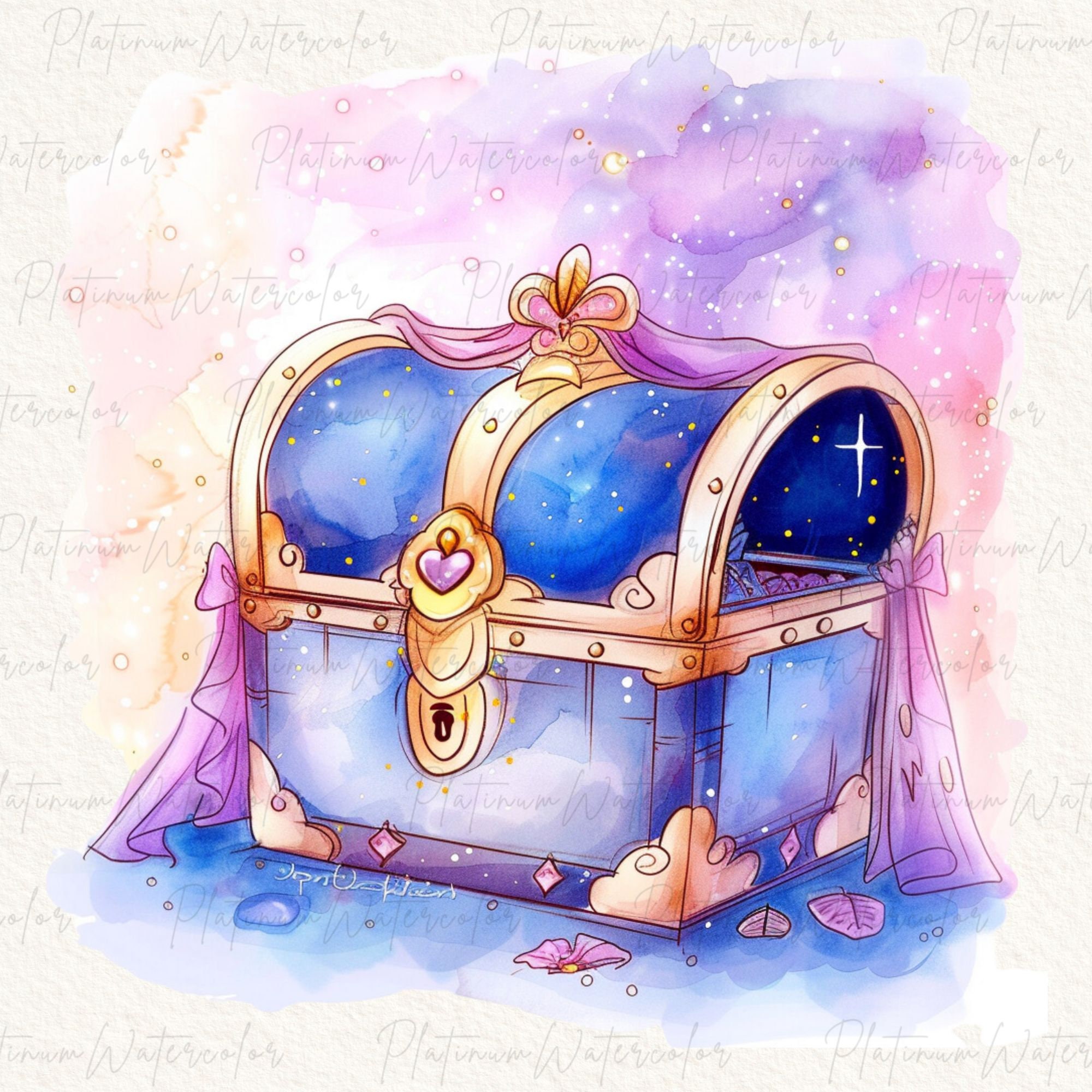 Fairy Tale Treasure, Clipart Bundle, Treasure Graphics Png, Transparent ...