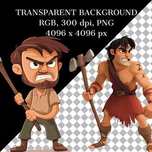 Cain Biblical Characters, Christian Clipart, Bible Study, Transparent ...