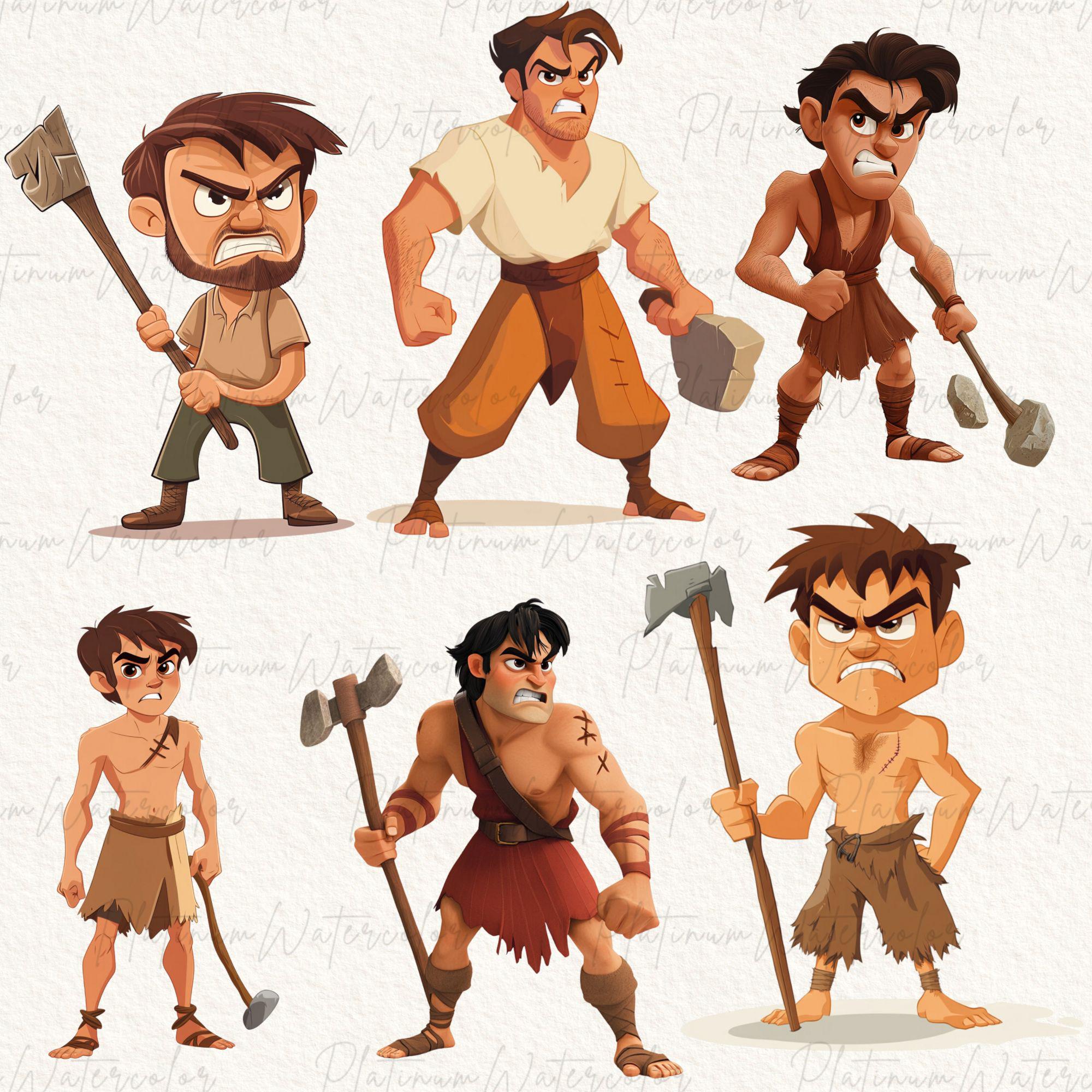 Cain Biblical Characters, Christian Clipart, Bible Study, Transparent ...