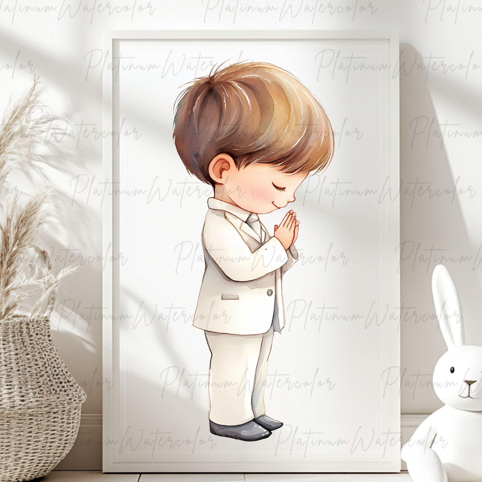 Boy First Communion PNG, First Holy Communion, Clipart Bundle - Instant ...