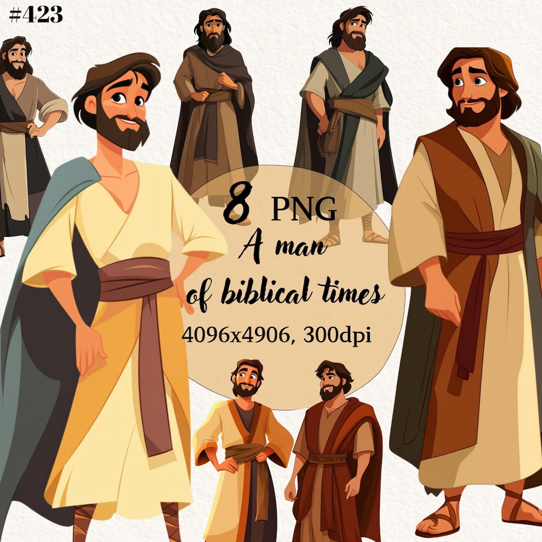 A Man of Biblical Times, Bible Study, Christian Png, Transparent ...