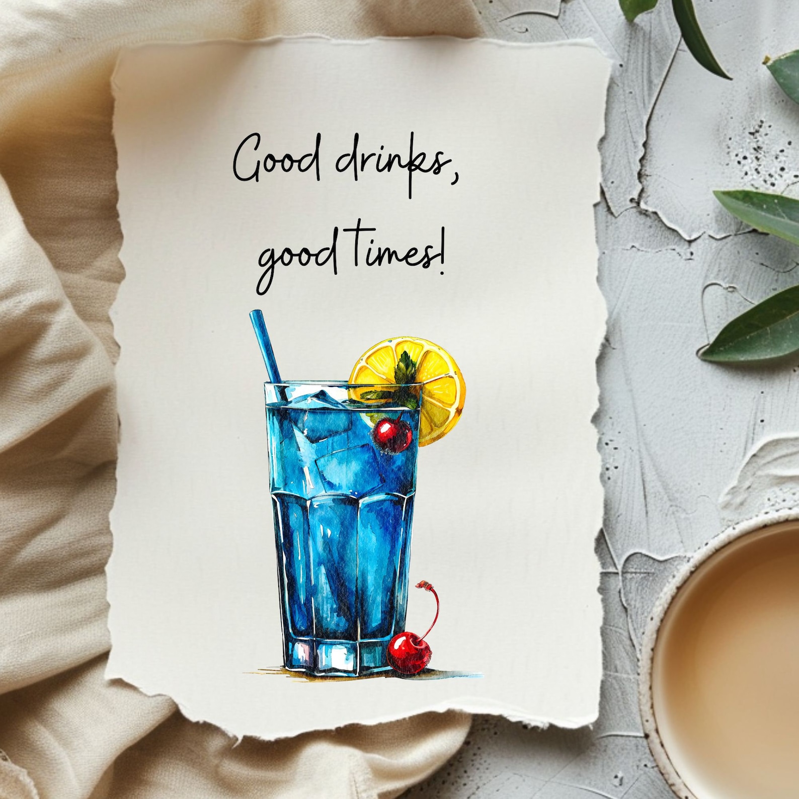 Bar Menu Clipart Bundle, Signature Drink Sign PNG, Drink Menu Graphic ...