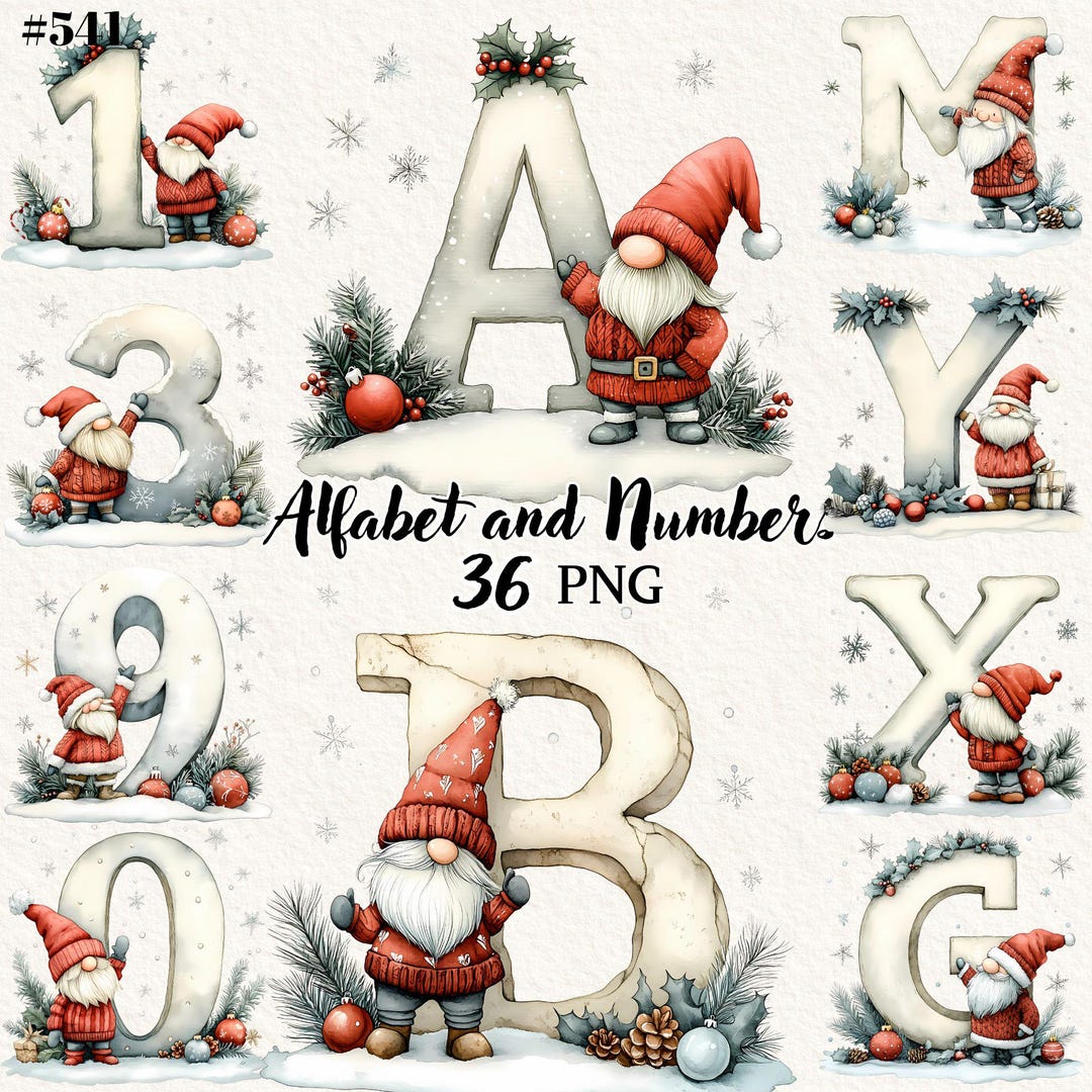 Santa Claus Letters Png, Christmas Letters, Alphabet Clipart, Alphabet ...
