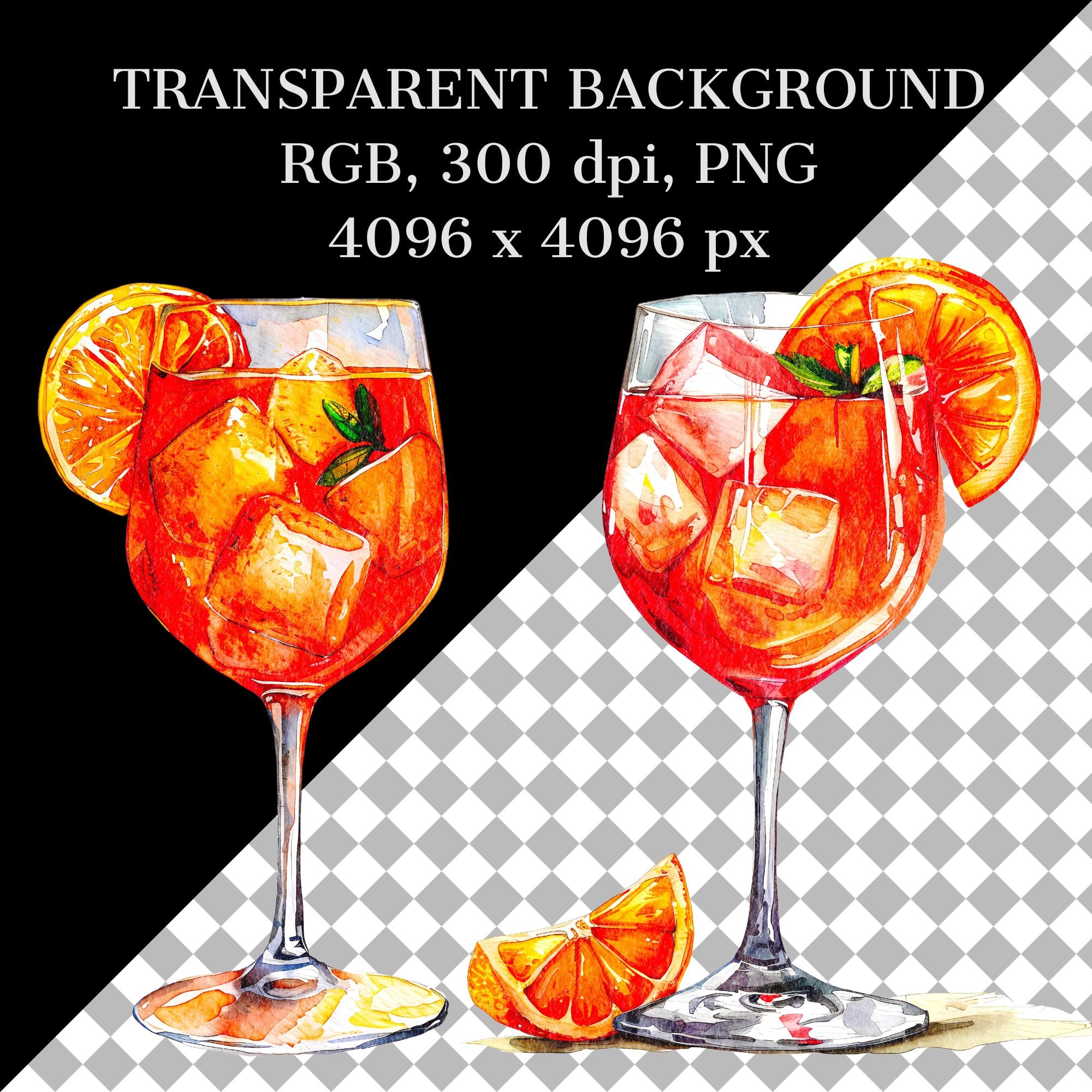 Aperol Spritz Clipart Bundle, Signature Drink Sign, Aperol Spritz Png ...