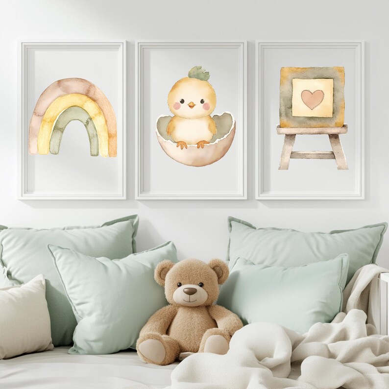 Spring Clipart, Easter Baby Chicks Clipart Set, Perfect for Easter ...