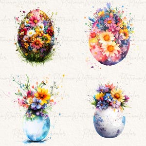Digital Easter Clipart Collection - Instant Download Printable Graphics ...