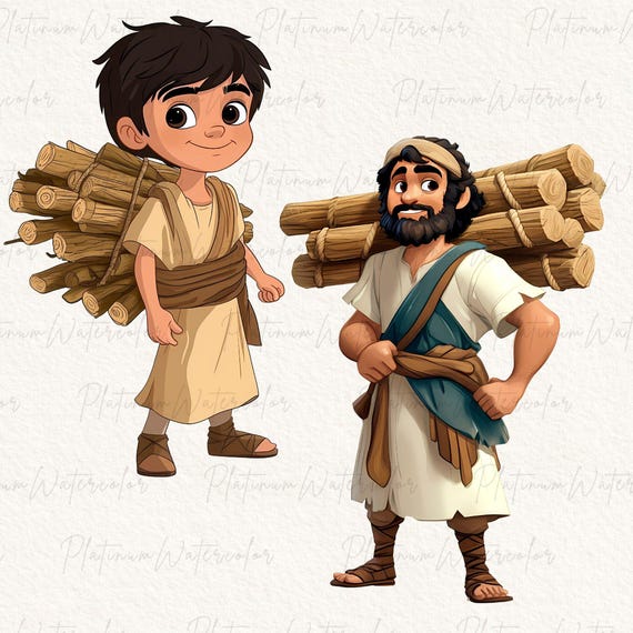 Clipart Da Biblia Isaac After Simeon Solomon | Abraham And Isaac, From