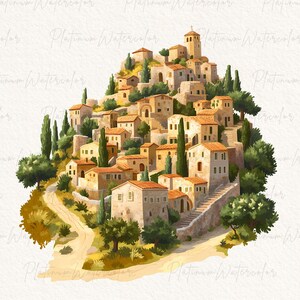 Judean Hills Clipart Bundle, Old Testament Clipart, Transparent ...