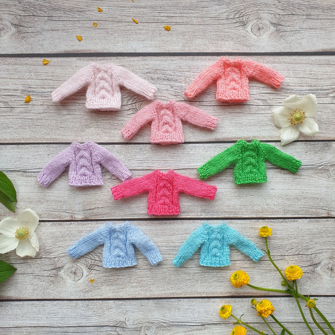 Obitsu11 Clothes, Clothes for Ob11, Obitsu 11 Sweater, Obitsu11 Top ...