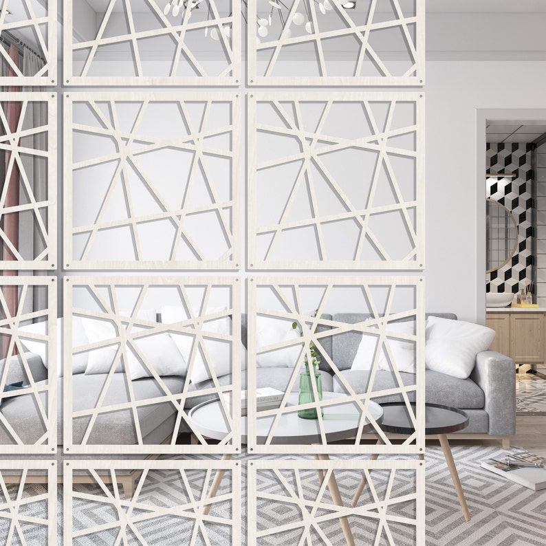 Interior Partition Room Divider Screen Decoratives Panel - Etsy