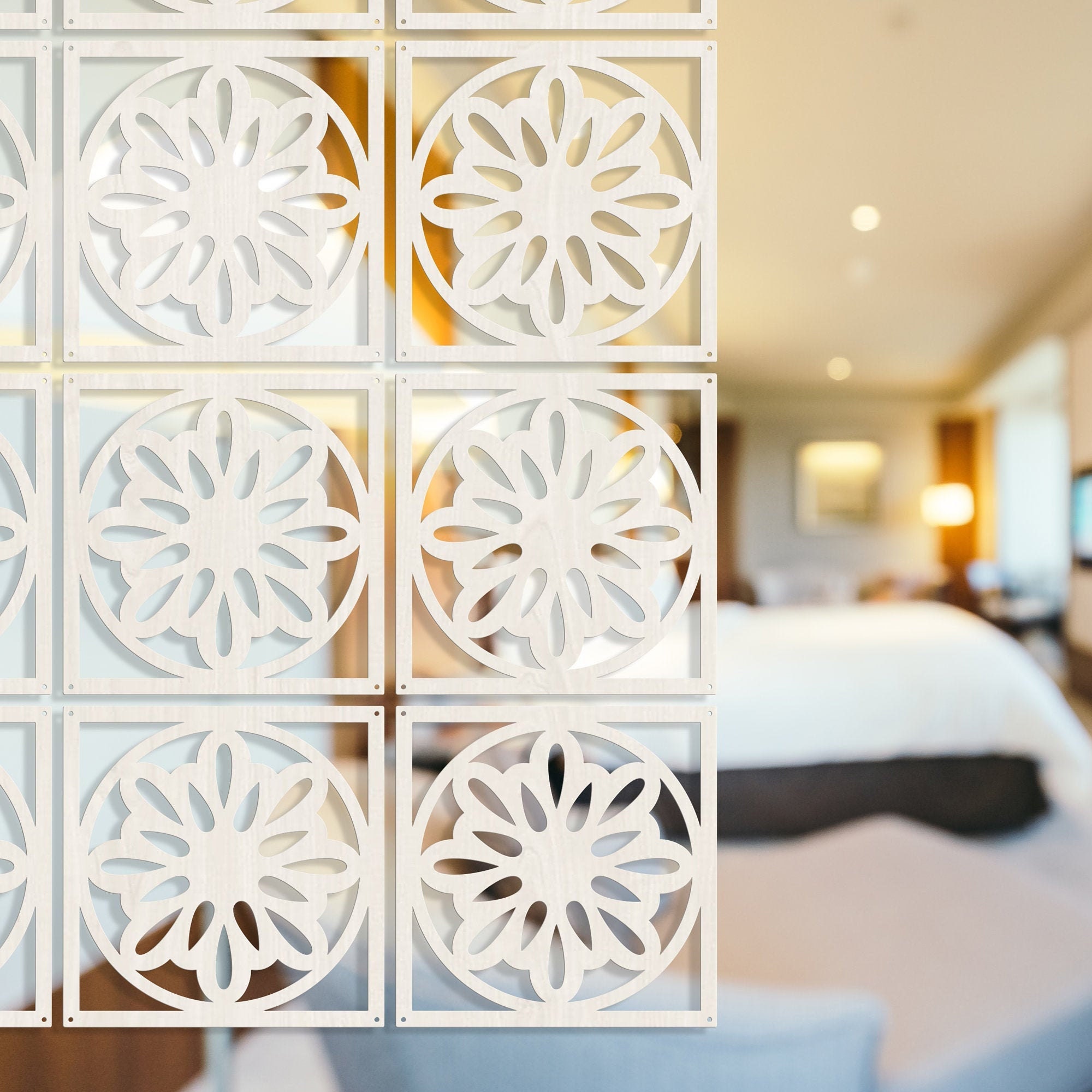 Decorative Screen Divider Wooden Room Divider Decoratives - Etsy