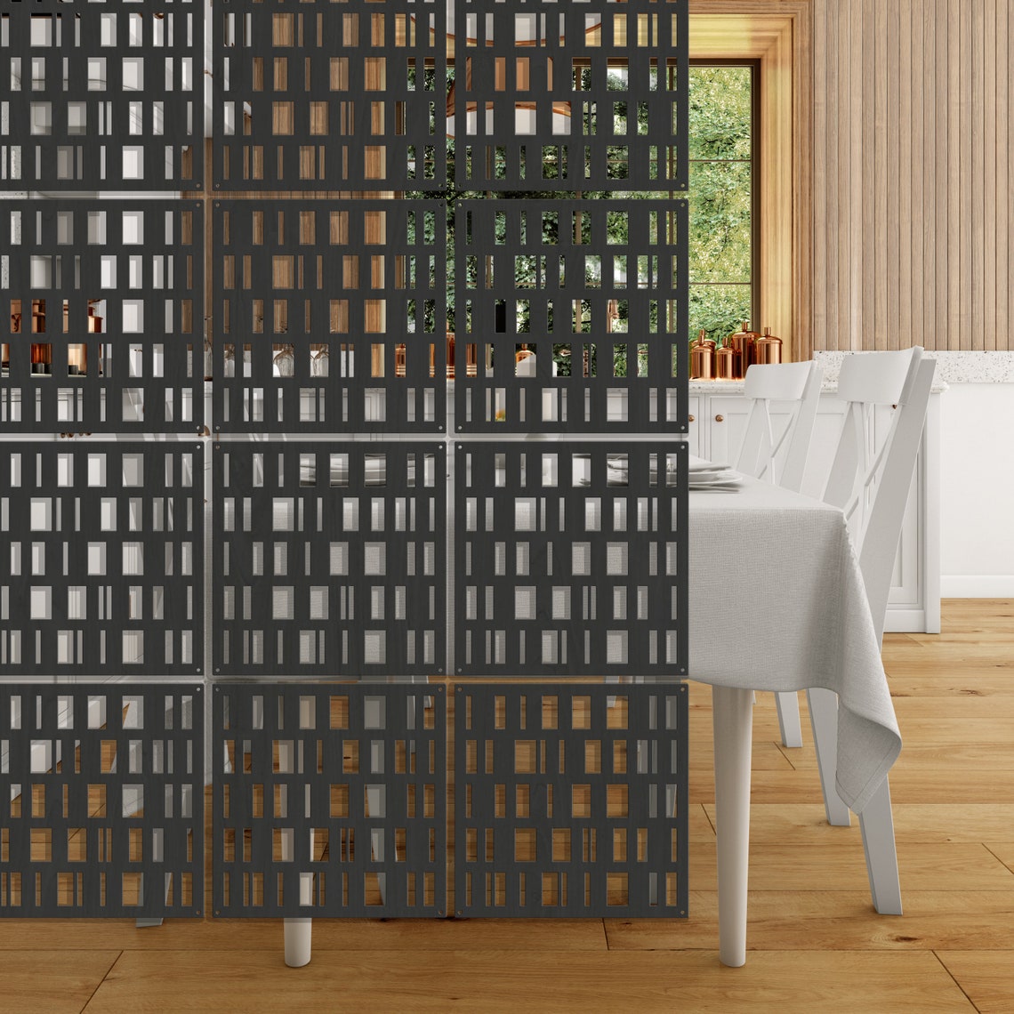 Room Divider Decoratives Panel Interior Partition | Etsy