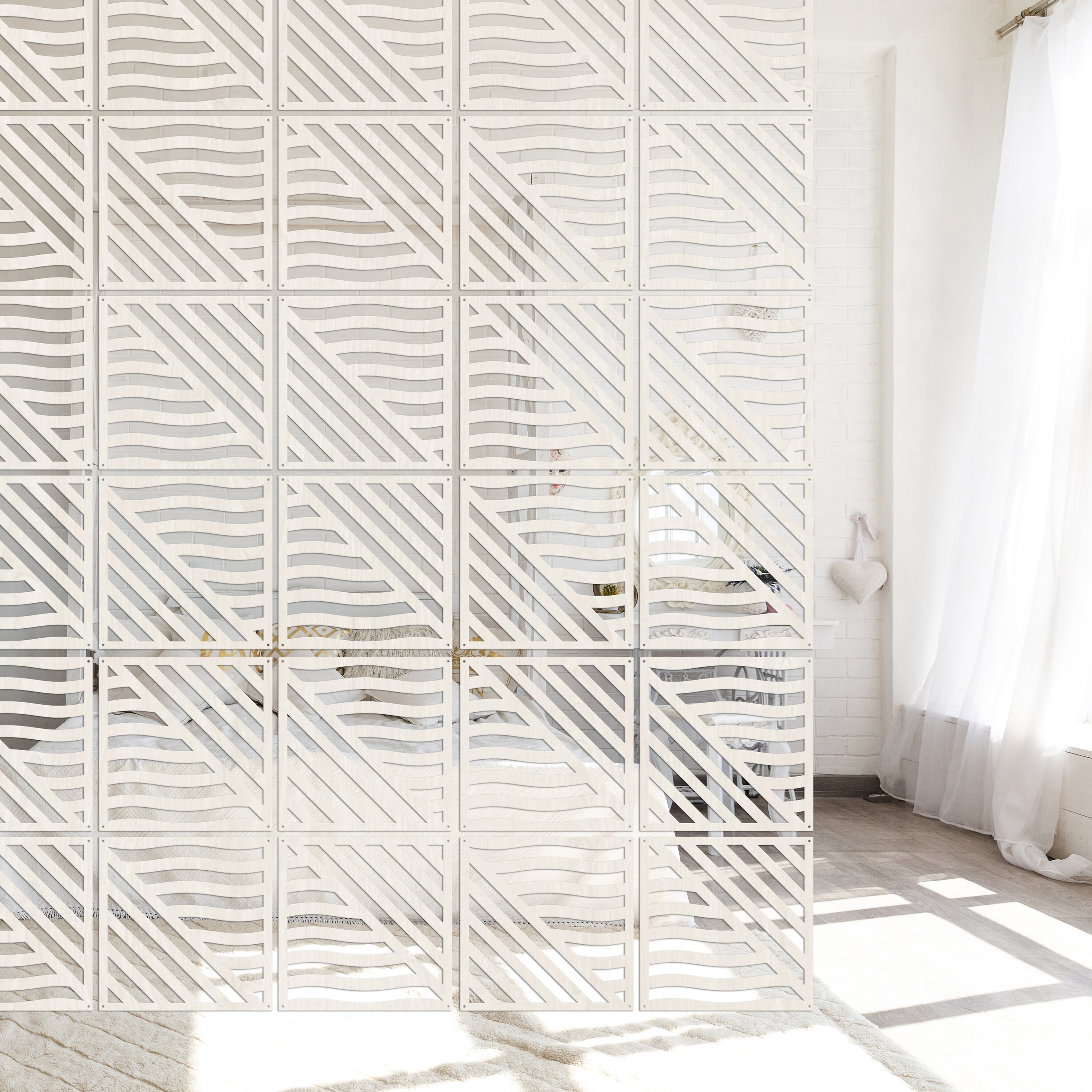 Modular Wall Panels Screen Eco Interior Partition Decorative | Etsy