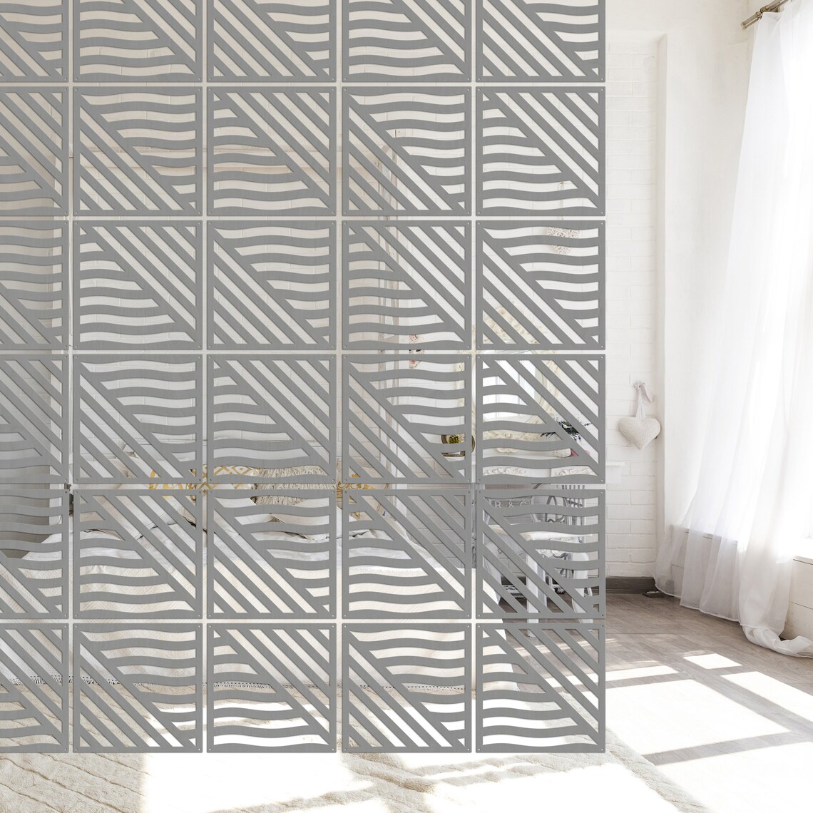 Modular Wall Panels Screen Eco Interior Partition Decorative | Etsy