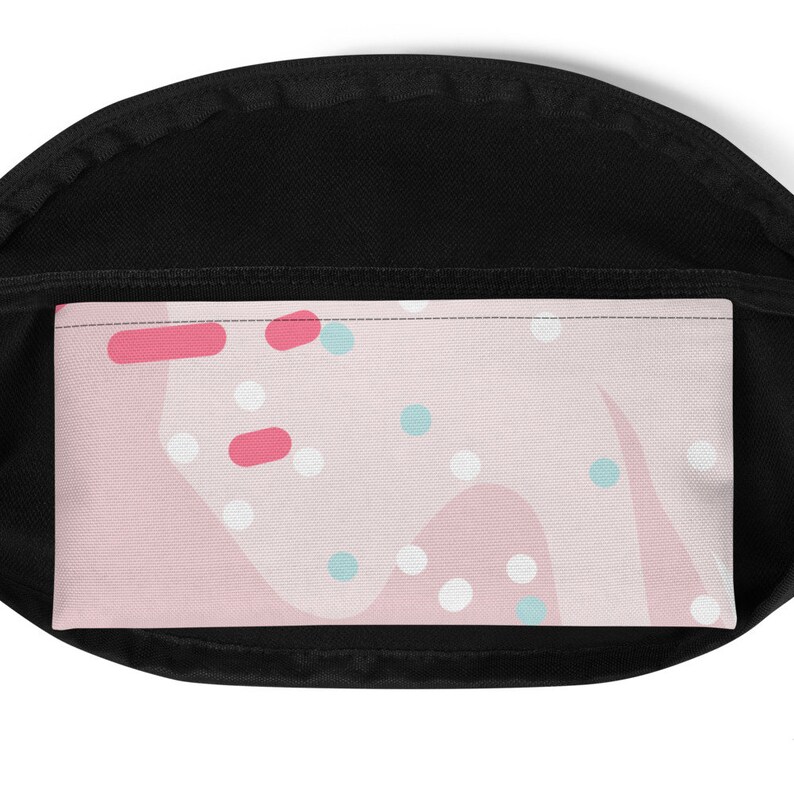 Pink Pastel Fanny Pack Pink Festival Belt Bag Summer Memphis - Etsy