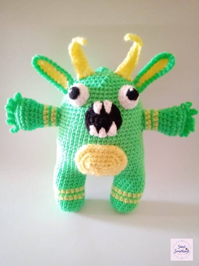 Hug Monster-crochet Pattern PDF - Etsy