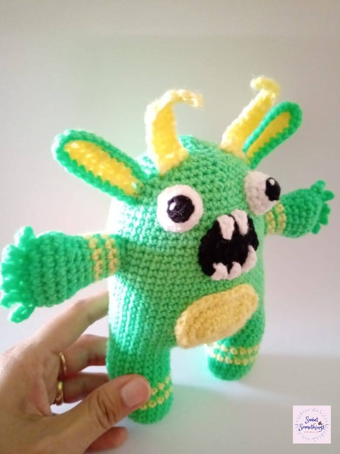 Hug Monster-crochet Pattern PDF - Etsy