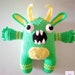 Hug Monster-crochet Pattern PDF - Etsy