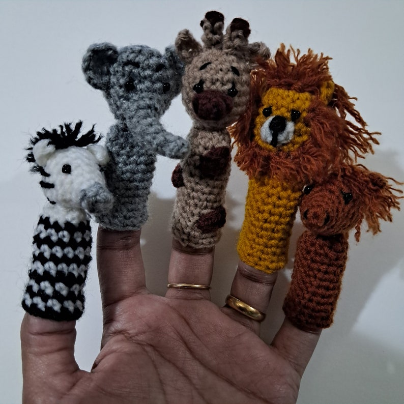 Noah's Ark With Finger Puppets PDF Pattern - Etsy