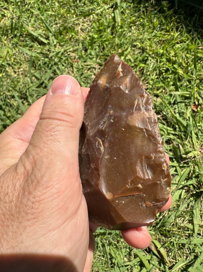 Museum French Neanderthalian Hand Axe With Accuracte Info About ...