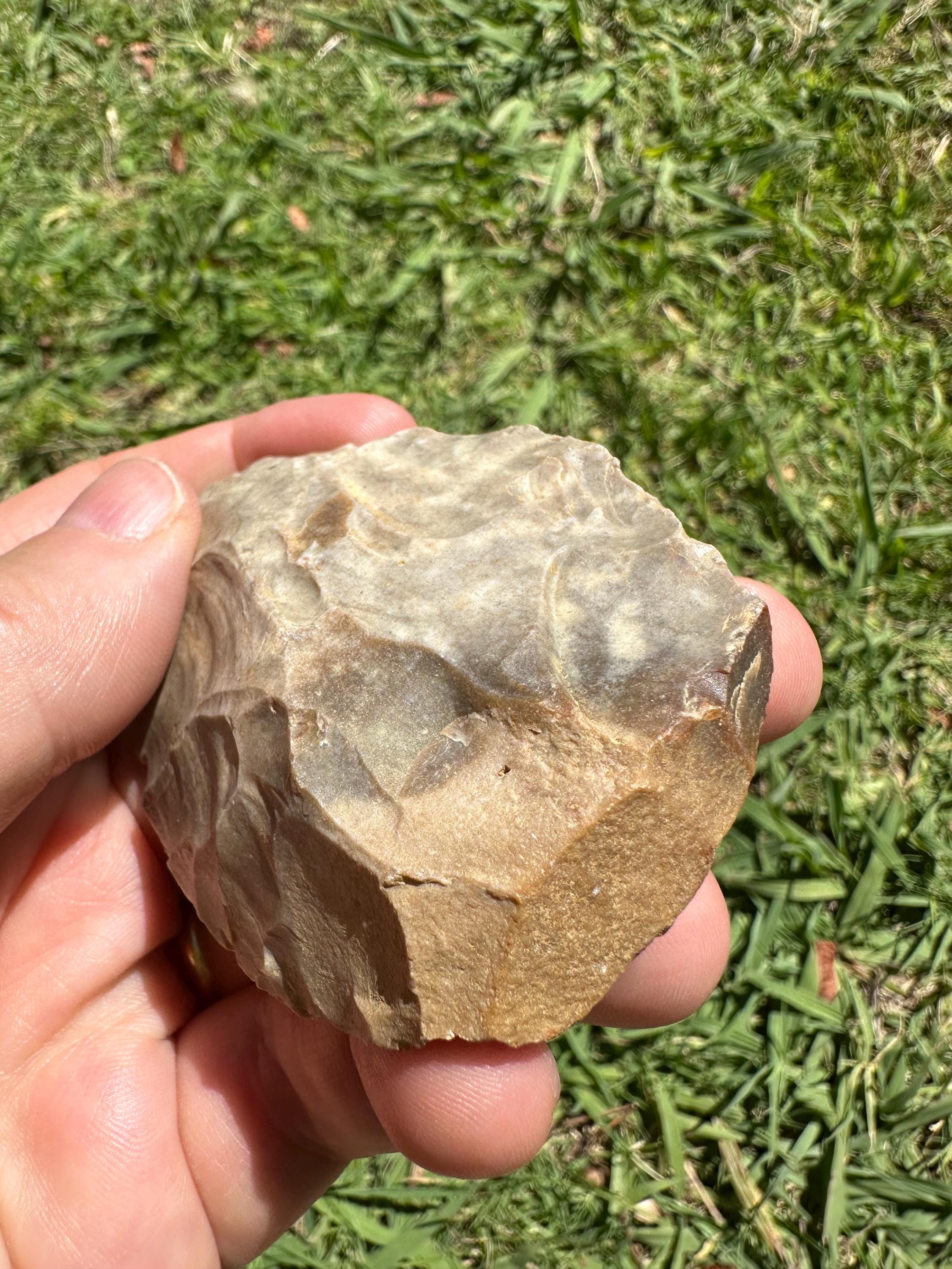 Intact French Mousterian Hand Axe From an Old Collection With Accurate ...