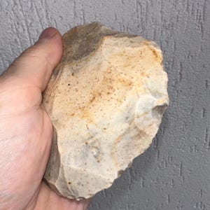 A Large Middle Paleolithic French Levallois Flake Tool Featuring a ...