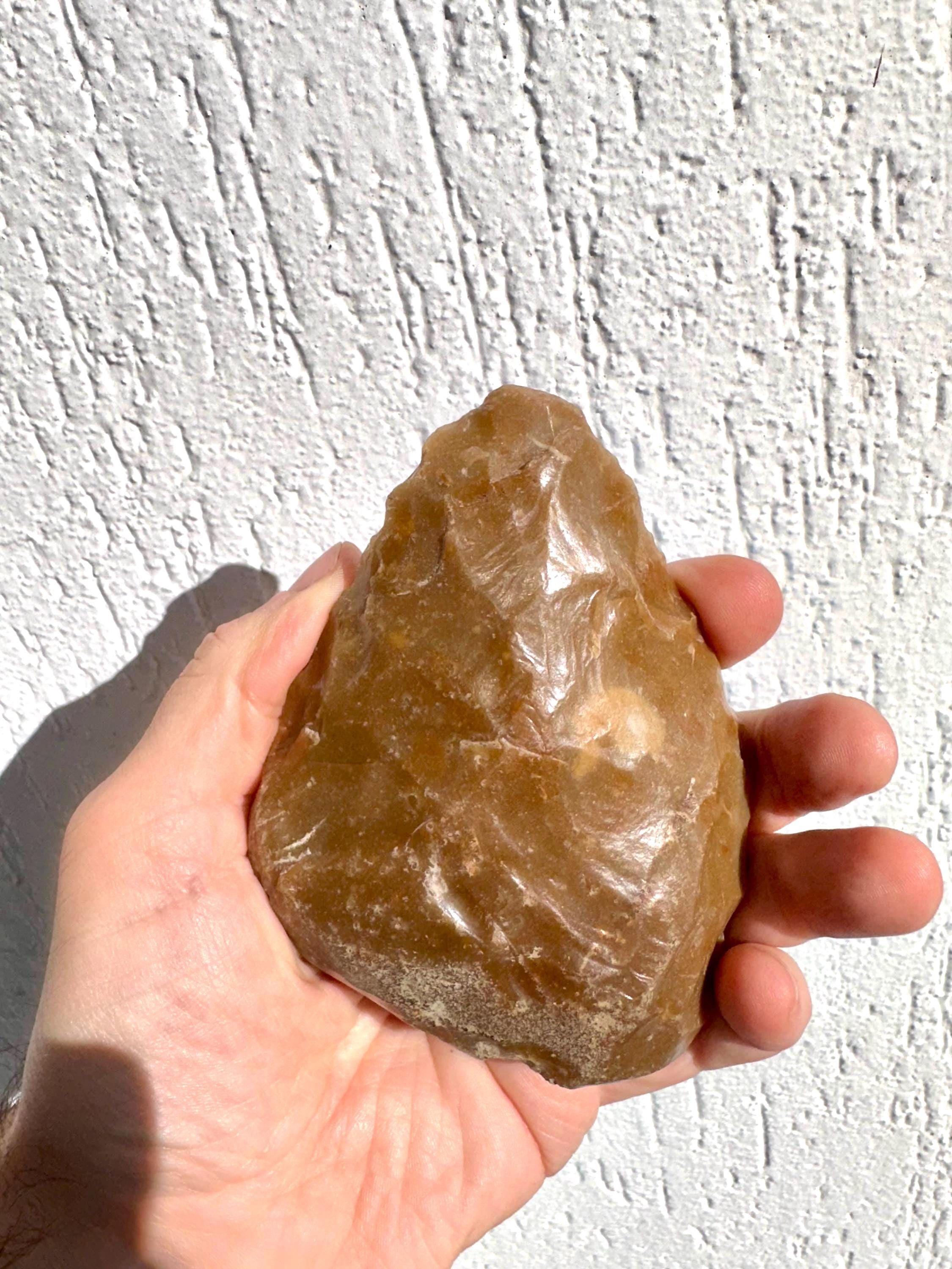 Intact, Beautiful Chunky Sub-triangular Neanderthalian Biface From West ...