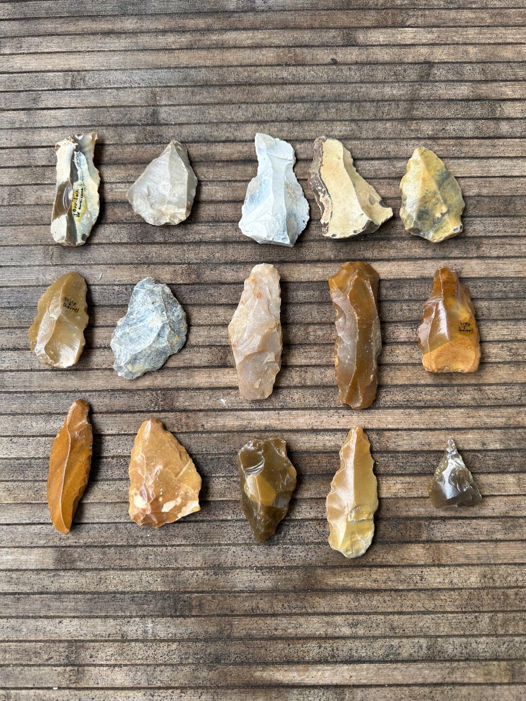 An Educational Set of 15 Authentic and Colorful French Paleolithic ...