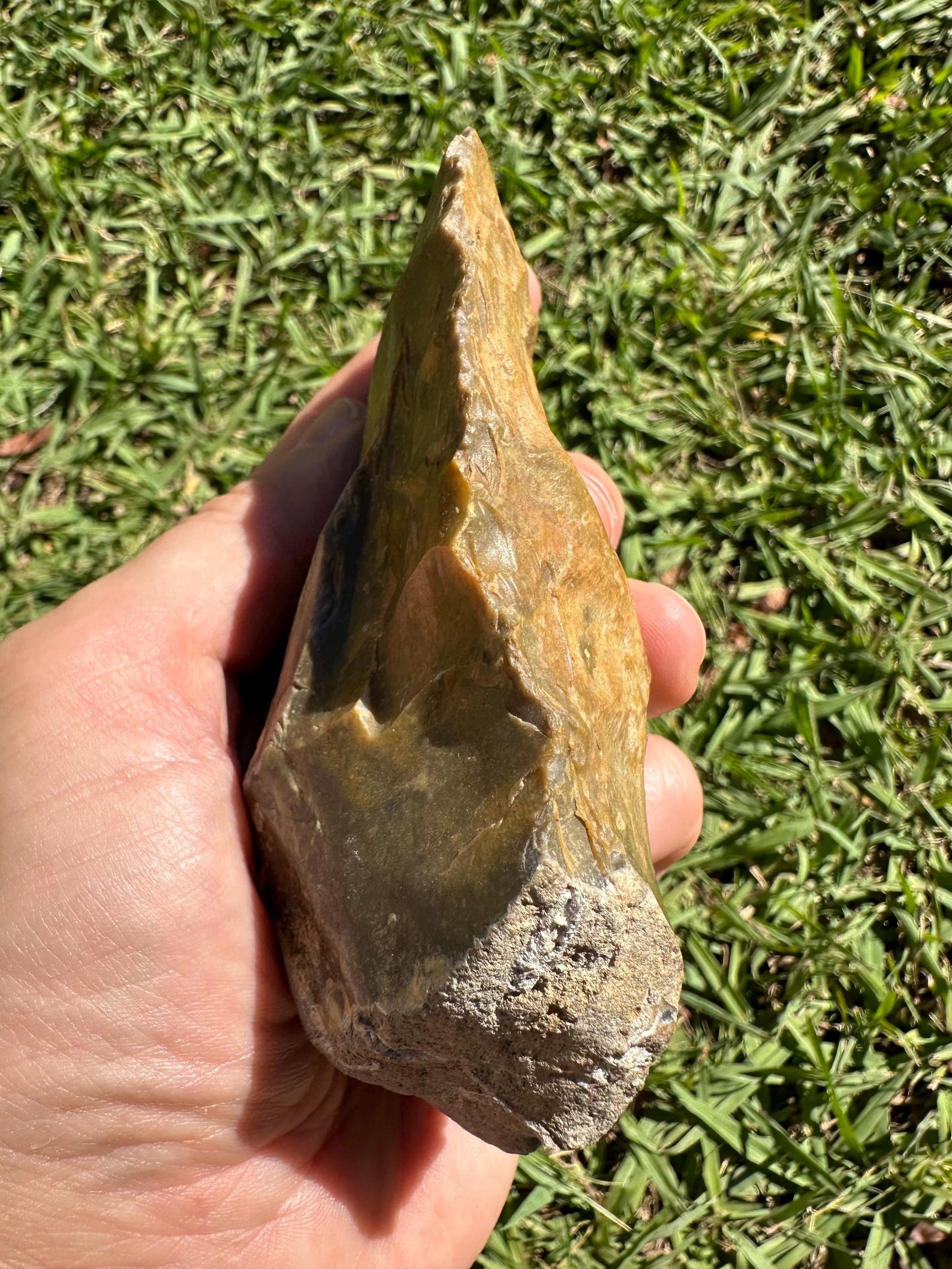 A Large, Masterfully Trimmed French Bone-breaker Hachereau-like or ...