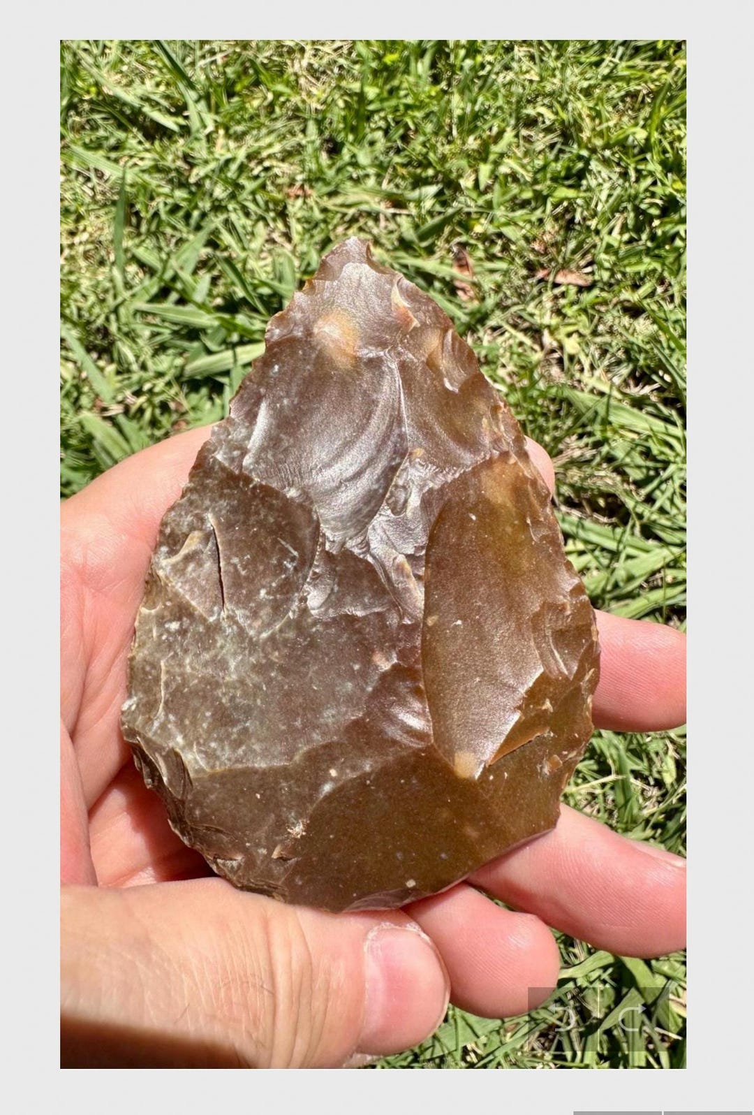 Museum French Neanderthalian Hand Axe With Accuracte Info About ...