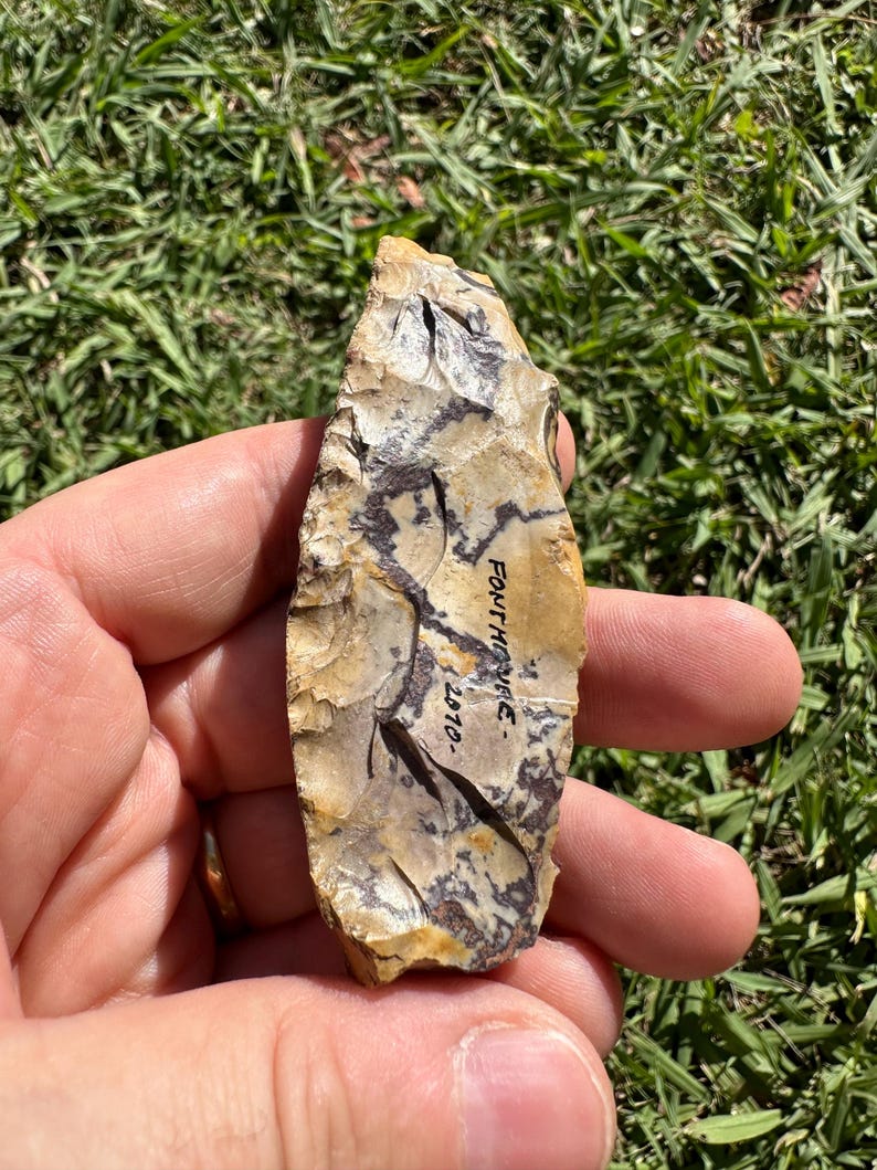 Paleolithic Jasper Blade, Fontmaure France, Mousterian Tool - Etsy